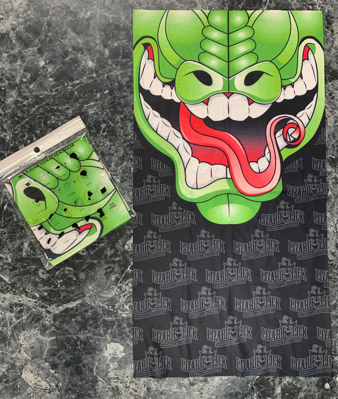 Lizard Lick Mask, License Plates and Draw String Bags & SMALL Shirts ...