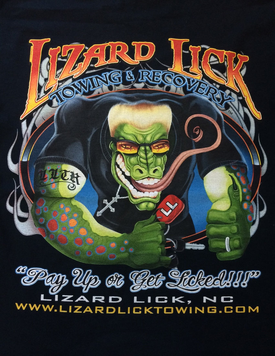 Original Ron Lizard Hoodie – Lizard Lick Towing Merch